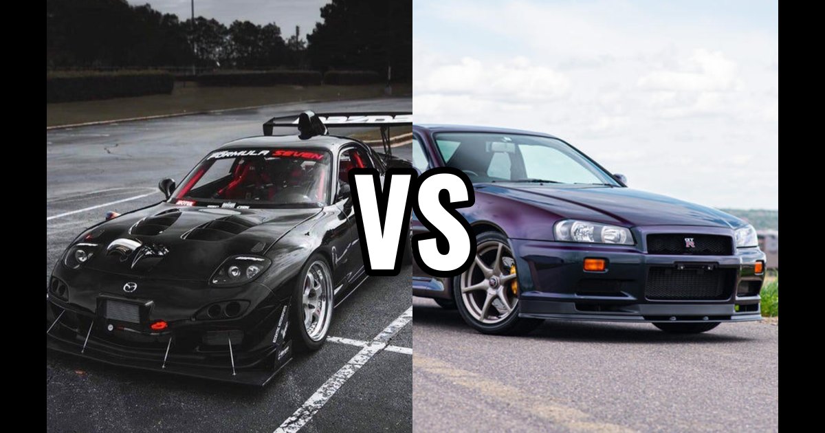 Mazda RX-7 FD vs Nissan Skyline GT-R R34 - Which JDM Car is Better?