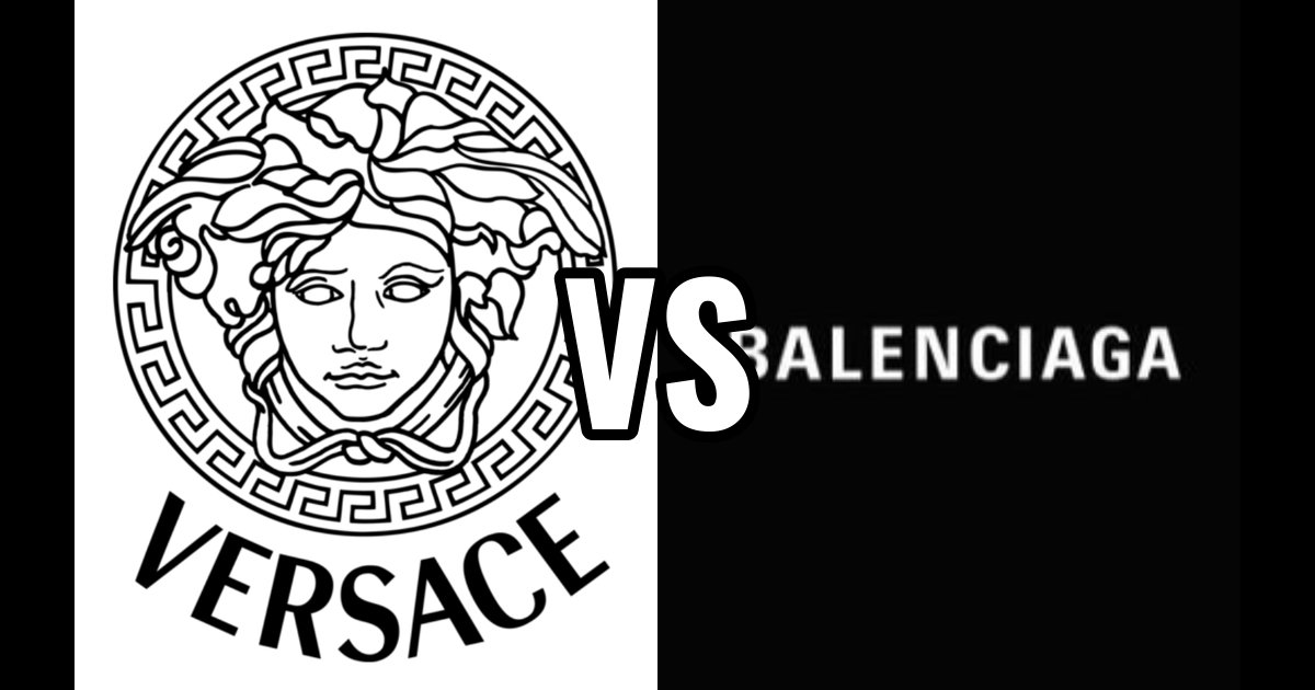 Balenciaga vs Versace: Versace Leads