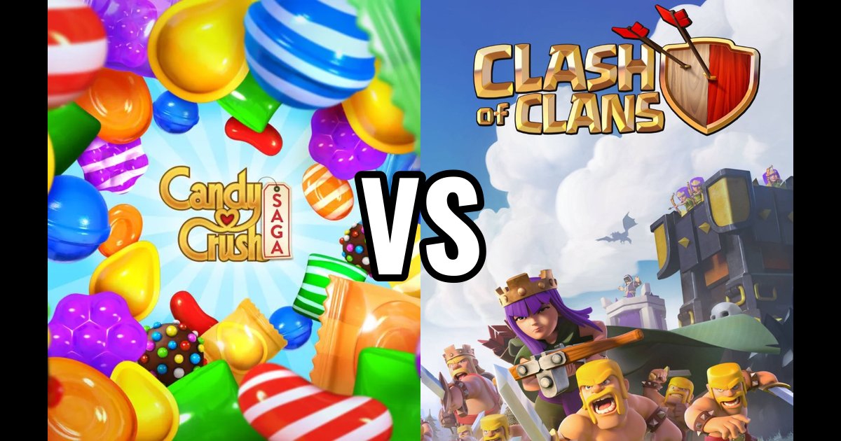 Candy Crush vs Clash of Clans - Which Mobile Game is Better?