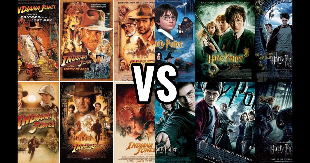 Harry Potter Movies vs Indiana Jones Movies: Fans Are Split