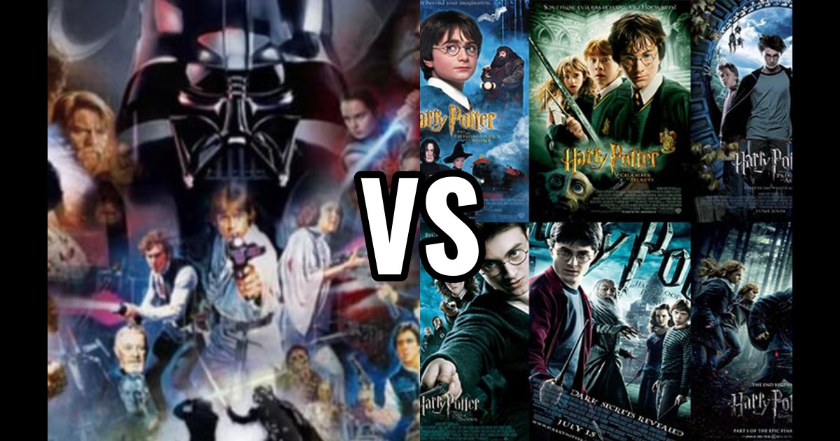 Star Wars Movies vs Harry Potter Movies - Which Movie Franchise is Better?