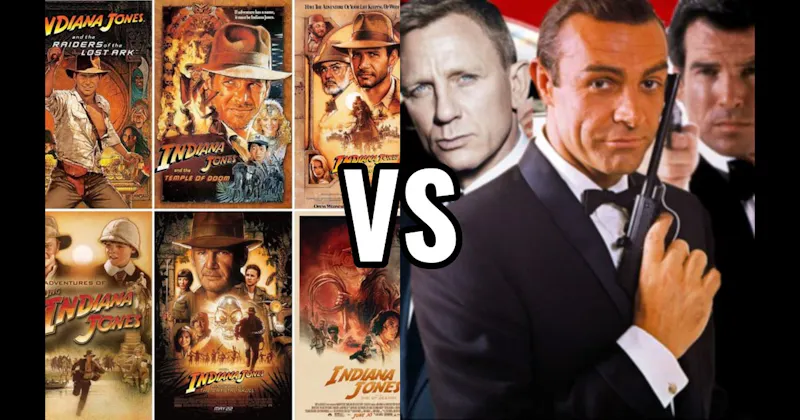 Indiana Jones Movies vs James Bond Movies: Fans Are Split