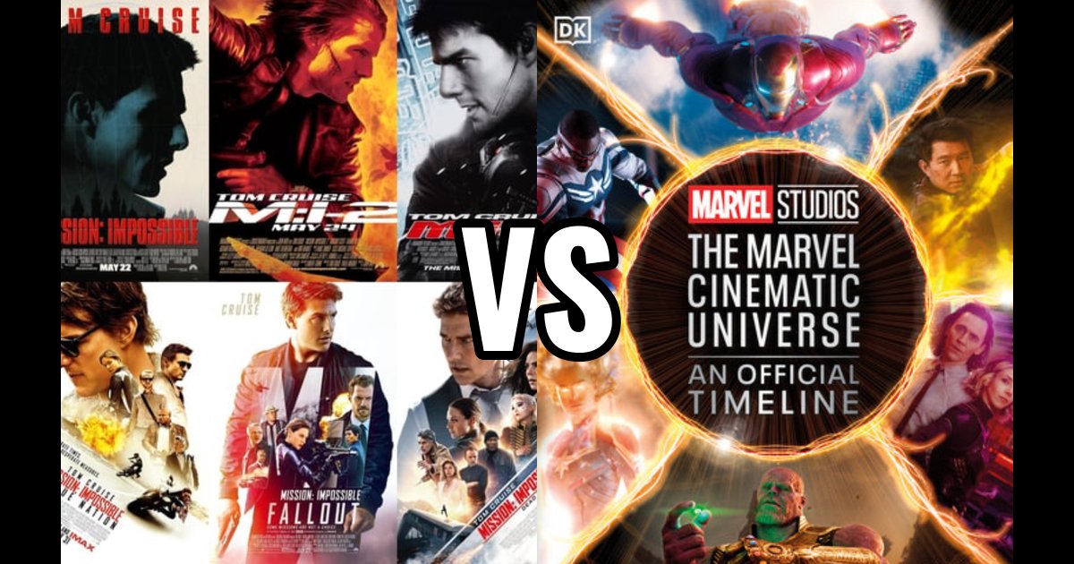 Marvel Cinematic Universe vs Mission: Impossible Movies: Marvel ...