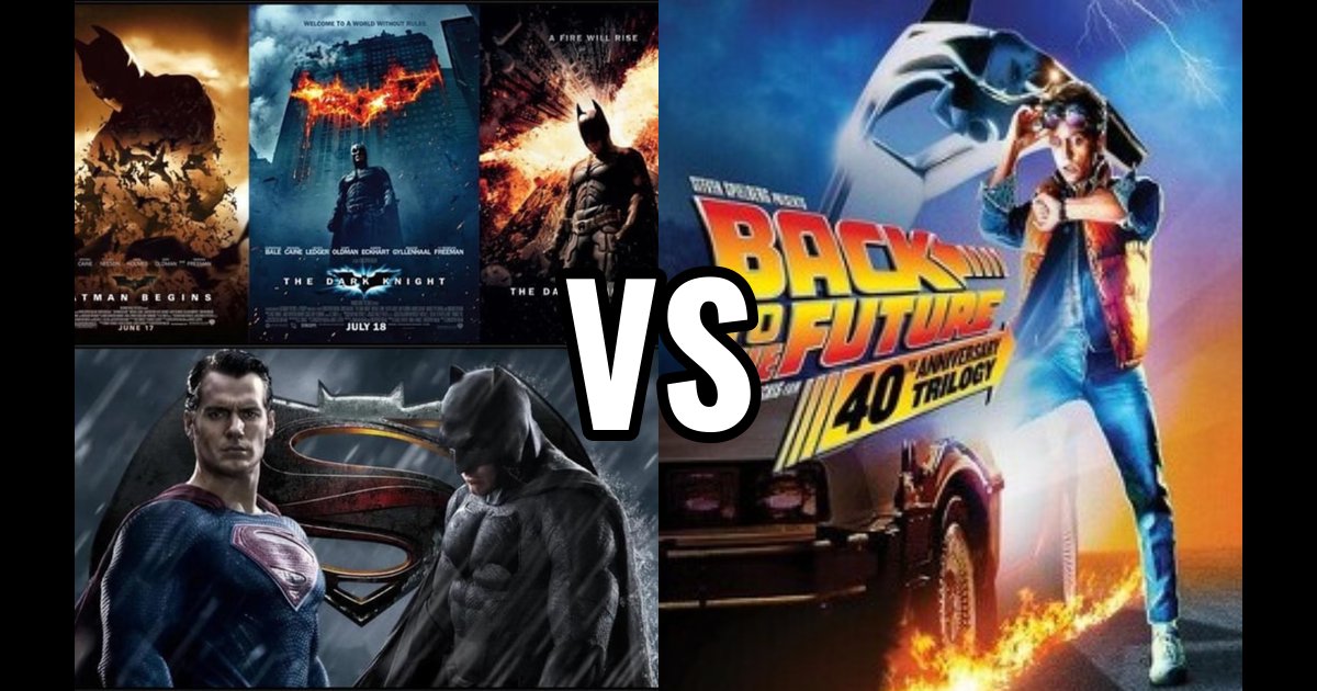 Back to the Future Trilogy vs Dark Knight Trilogy: Fans Are Split
