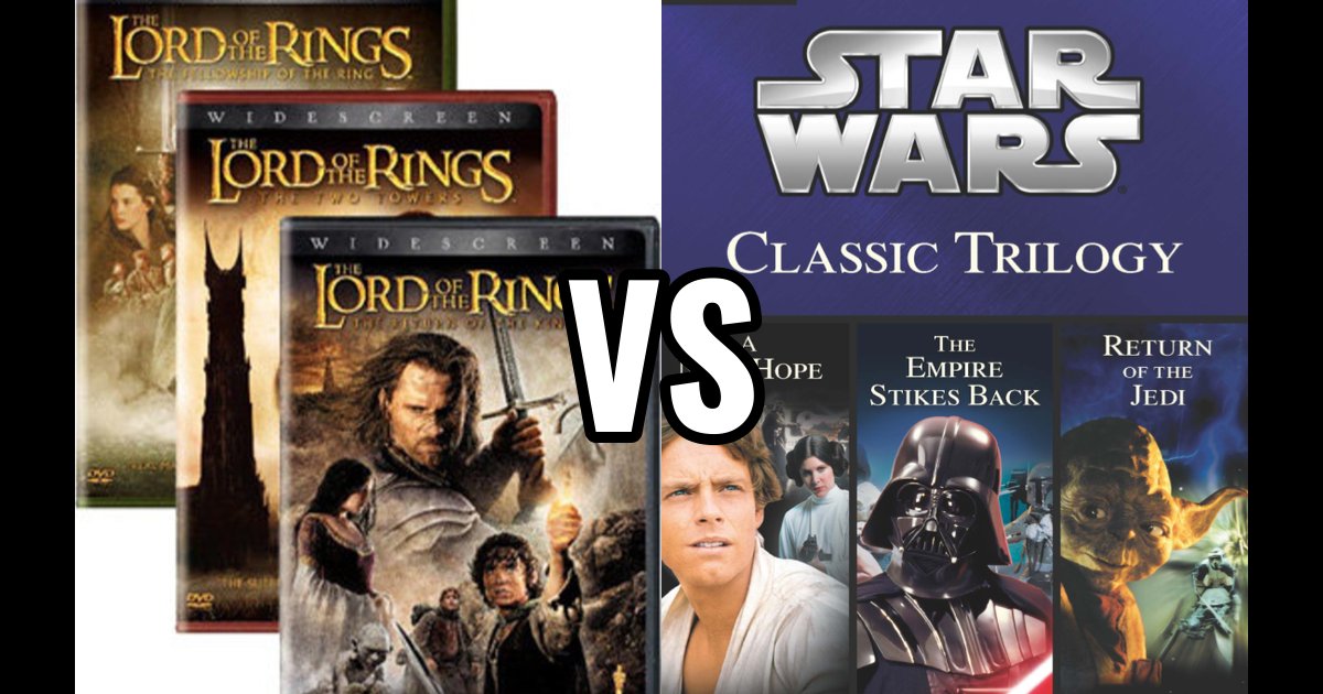 Lord of the Rings Trilogy vs Star Wars Trilogy: Fans Are Split