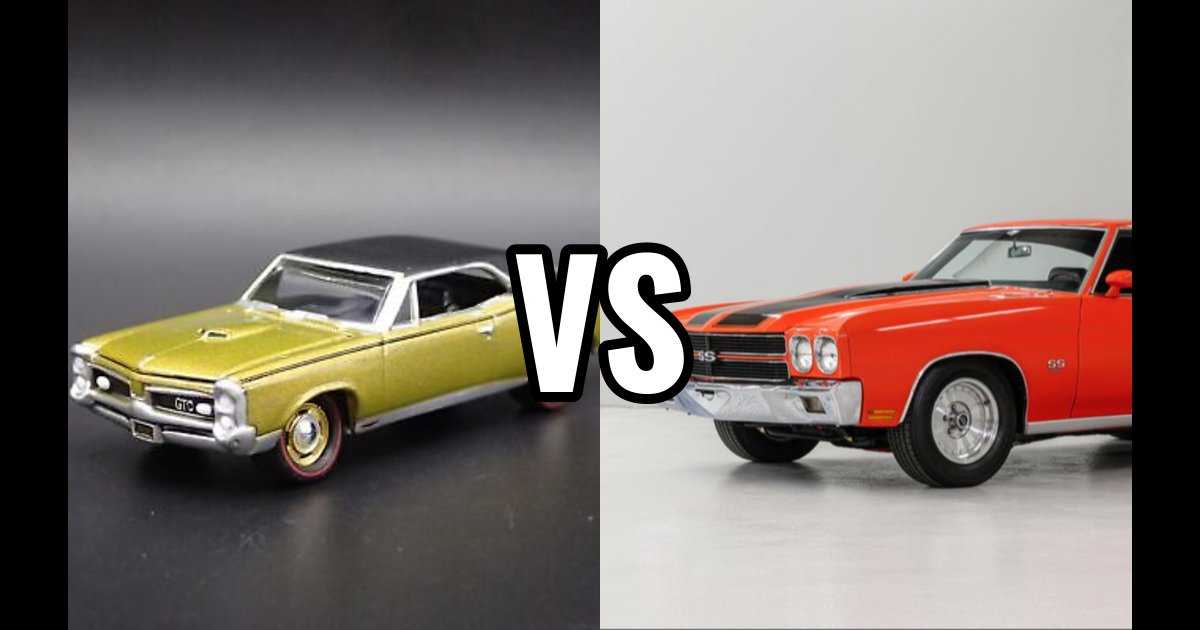 1967 Pontiac GTO vs 1970 Chevrolet Chevelle SS: 1970 Chevrolet Chevelle ...