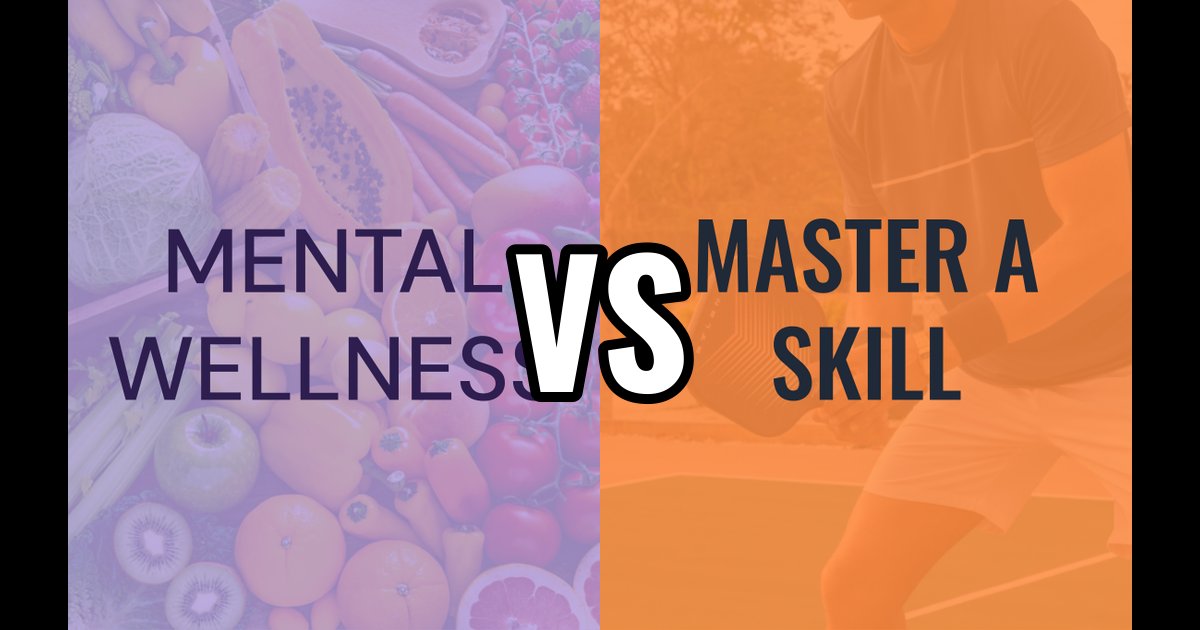 Master a Skill vs Mental Wellness: Fans Are Split