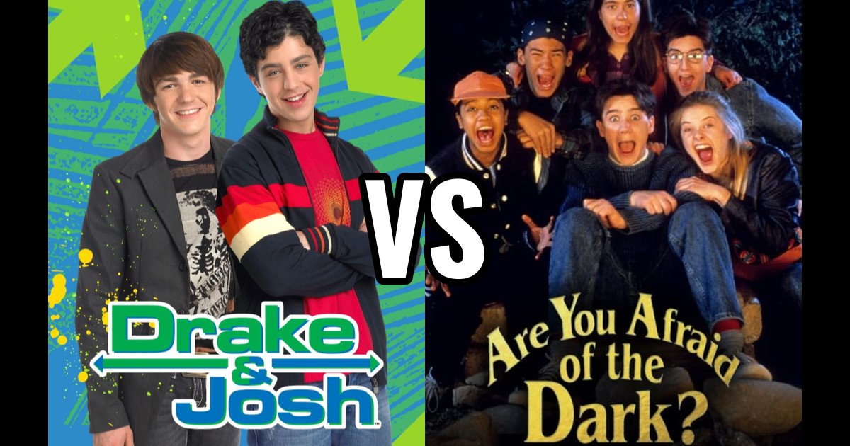 Drake & Josh vs Are You Afraid of the Dark? - Which Nickelodeon Show is ...