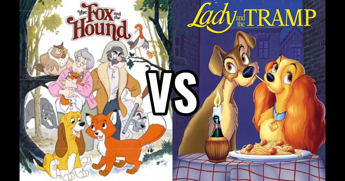 The Fox and the Hound vs Lady and the Tramp - Which Pet Movie is Better?