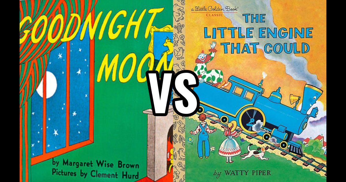 Goodnight Moon vs The Little Engine That Could: Goodnight Moon Leads
