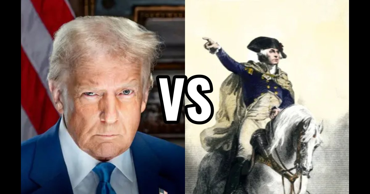 Donald Trump vs George Washington: George Washington Leads