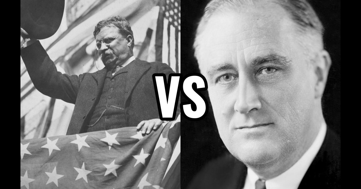 Franklin D. Roosevelt vs Theodore Roosevelt: Franklin D. Roosevelt Leads
