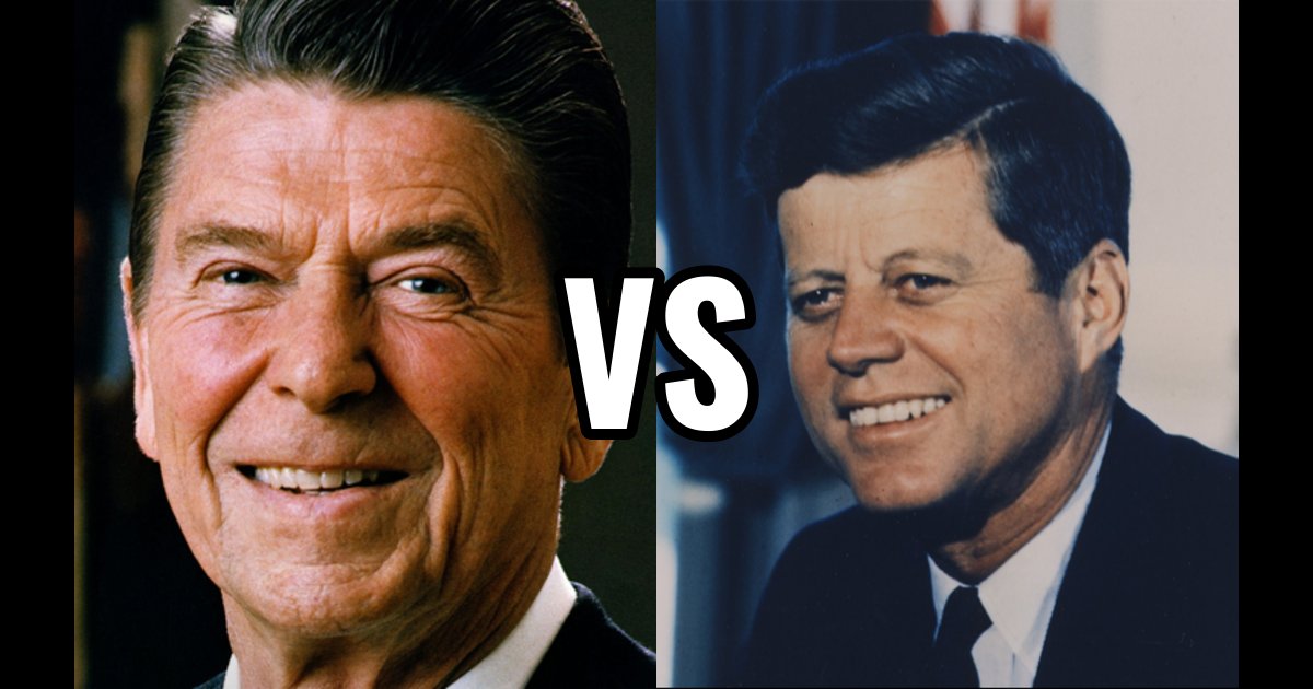 John F. Kennedy vs Ronald Reagan: Fans Are Split