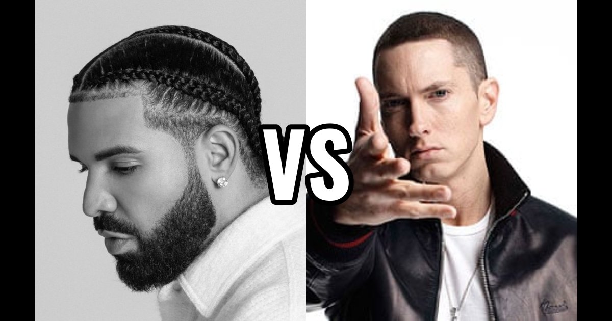 Drake vs Eminem: Eminem Leads
