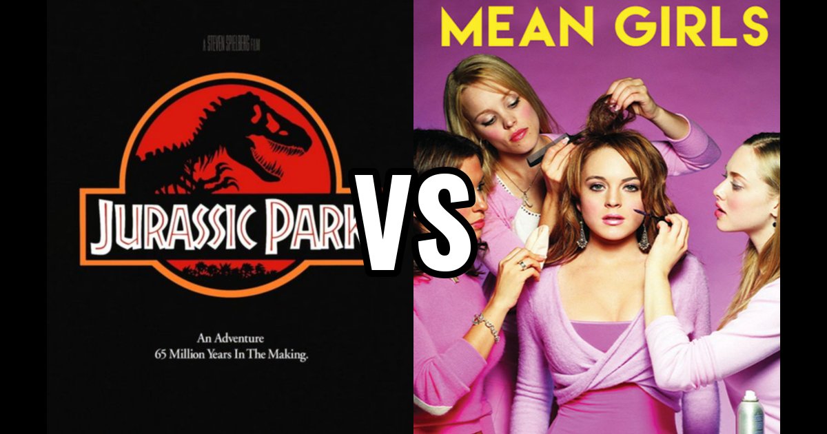 Jurassic Park (1993) vs Mean Girls (2004): Jurassic Park (1993) Leads