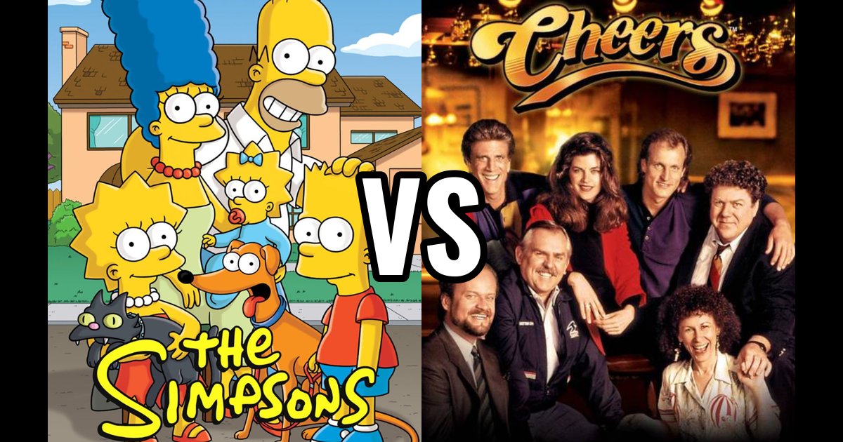 The Simpsons vs Cheers - Which Sitcom is Better?
