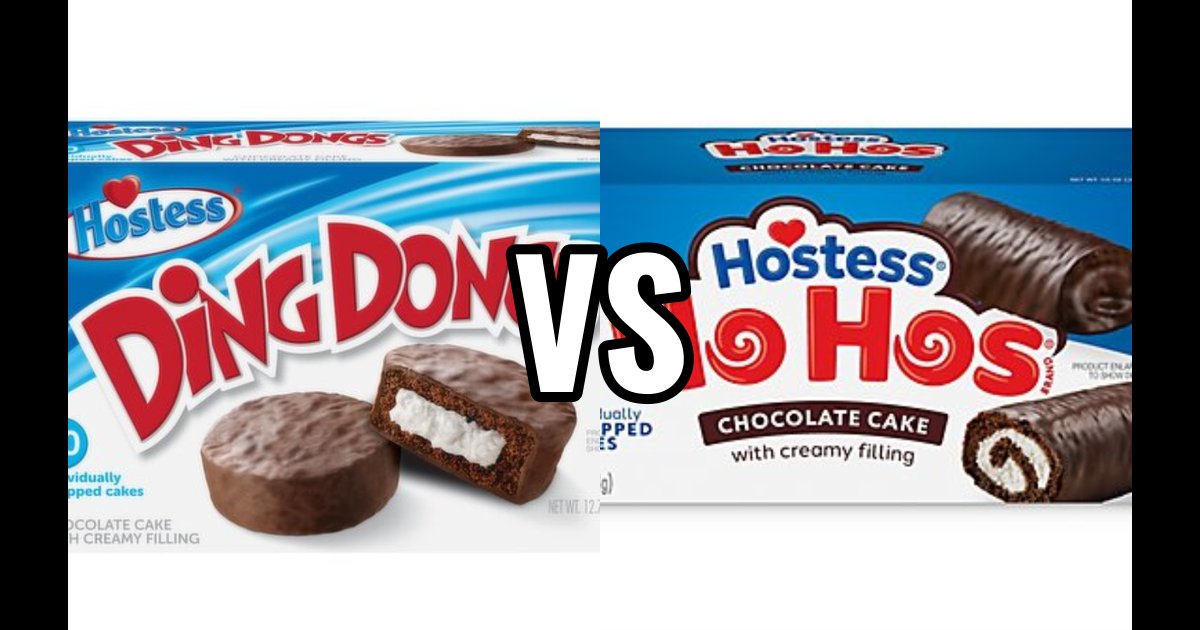 Ding Dongs (Hostess) vs Ho Hos (Hostess) - Which Snack Cake is Better?