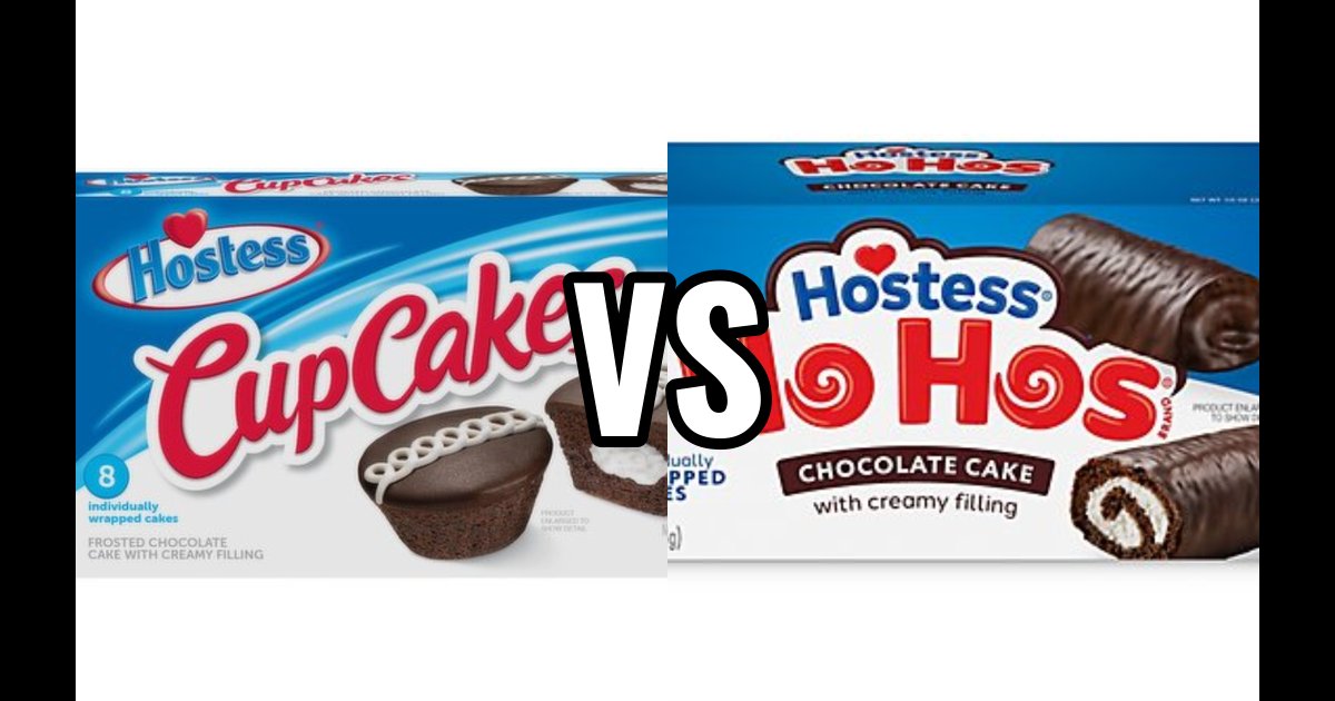 Ho Hos (Hostess) vs Hostess CupCakes: Hostess CupCakes Leads