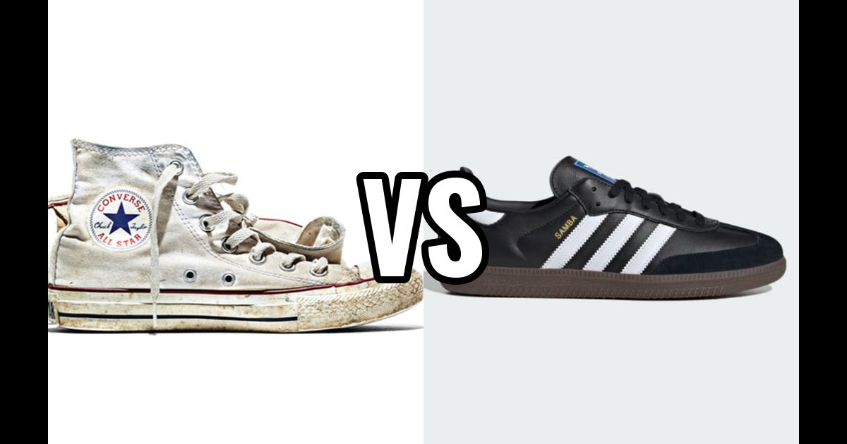 Adidas Samba vs Converse Chuck Taylor All-Star: Converse Chuck Taylor ...