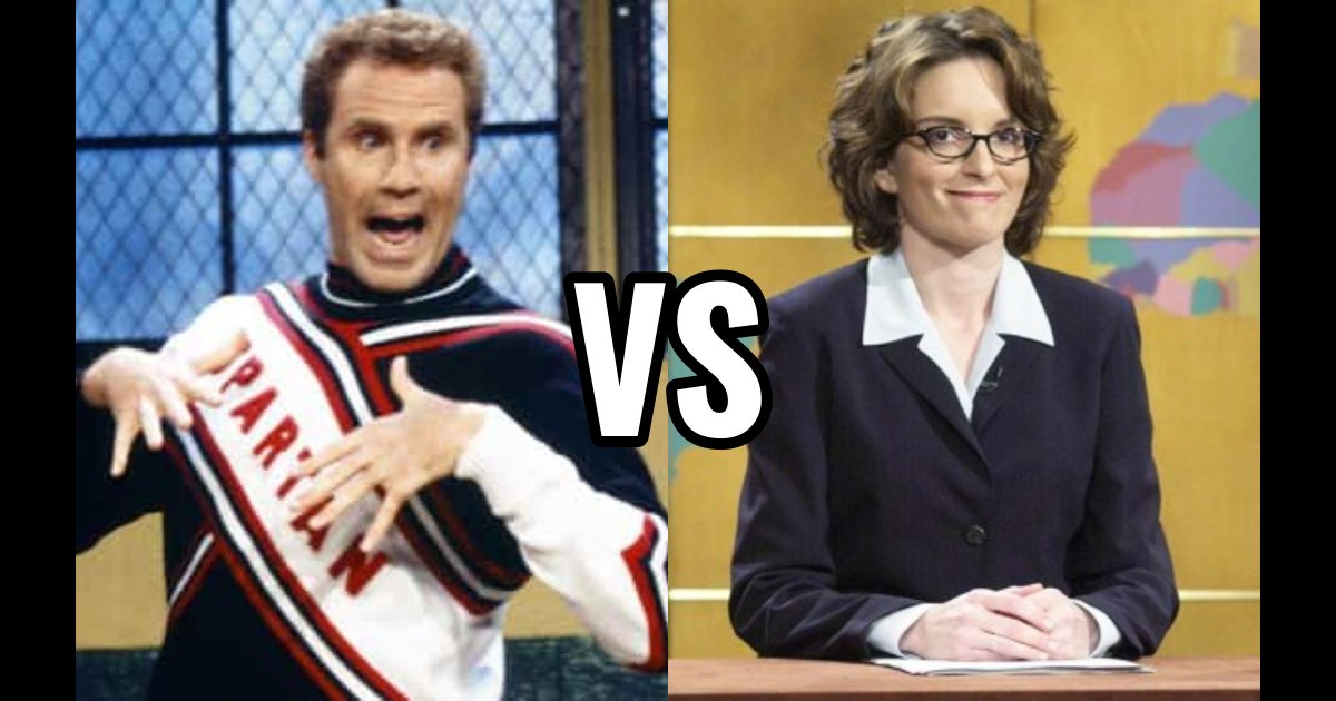 Tina Fey vs Will Ferrell: Tina Fey Leads