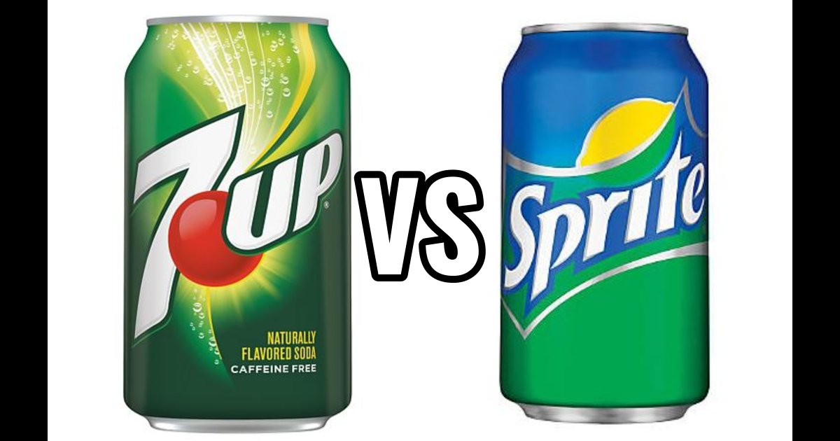 7-Up vs Sprite - Which Soft Drink is Better?