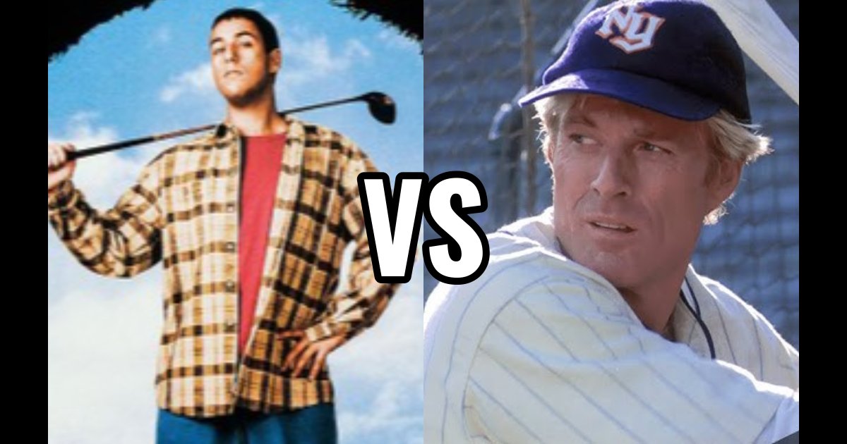 Happy Gilmore (Happy Gilmore) vs Roy Hobbs (The Natural): Happy Gilmore ...