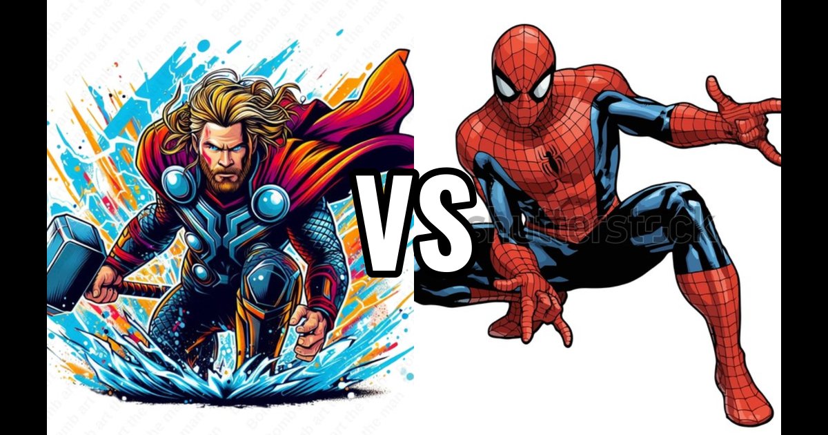 Spider-Man vs Thor: Spider-Man Leads