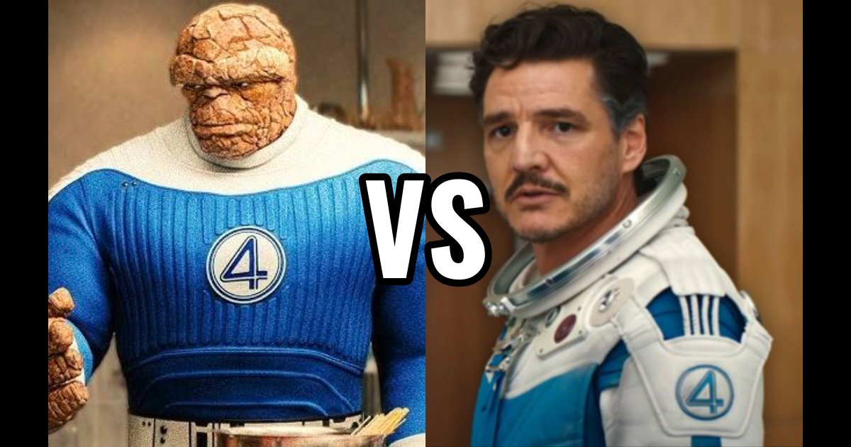 Ben Grimm (The Thing) vs Reed Richards (Mr. Fantastic): Ben Grimm (The ...