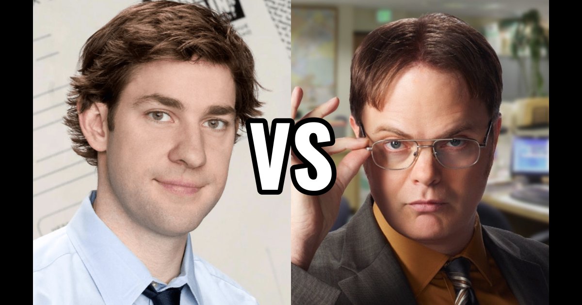 Jim Halpert vs Dwight Schrute - Which The Office Character is Better?