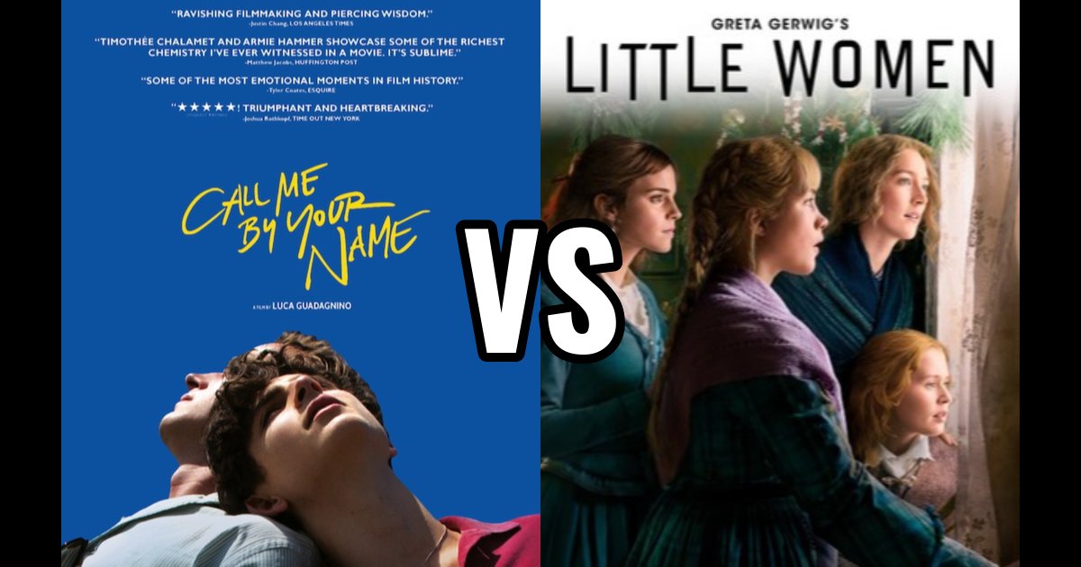 Call Me by Your Name vs Little Women: Fans Are Split