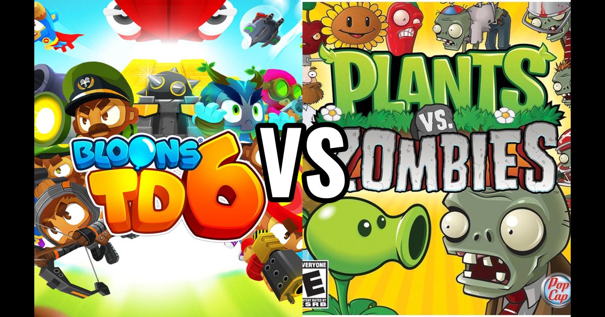 Bloons TD 6 vs Plants vs. Zombies: Plants vs. Zombies Leads