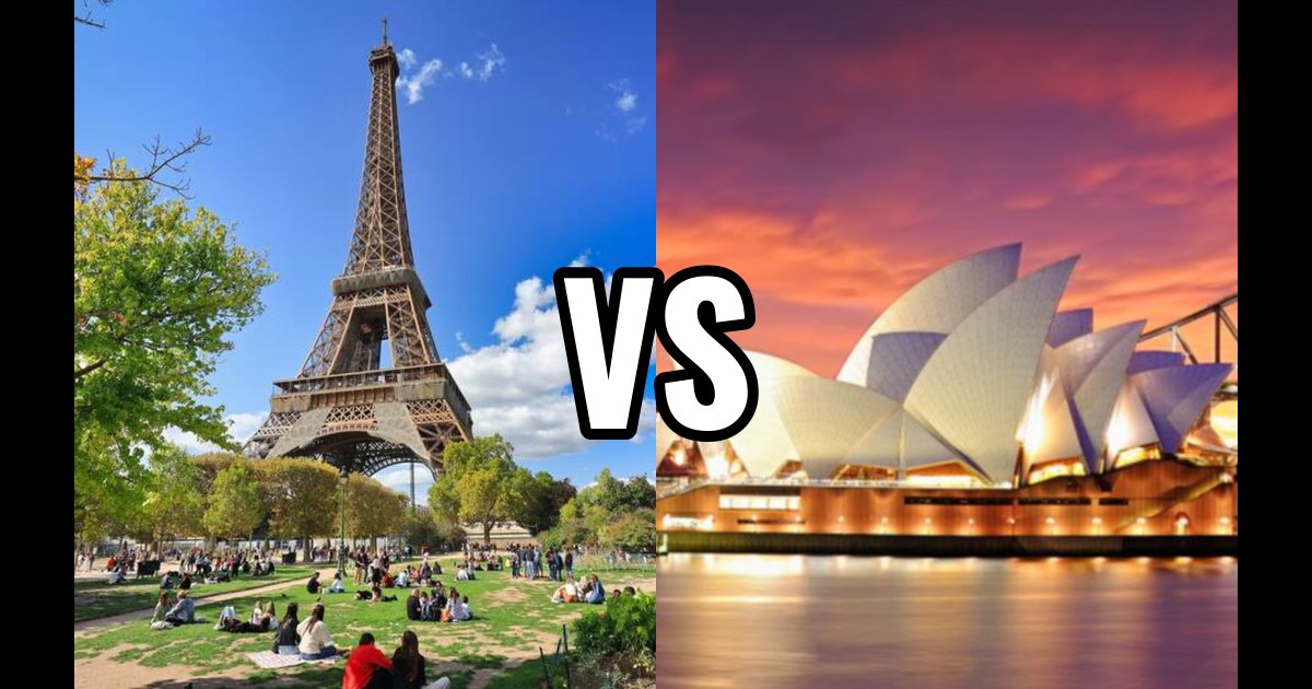 Paris, France vs Sydney, Australia: Fans Are Split