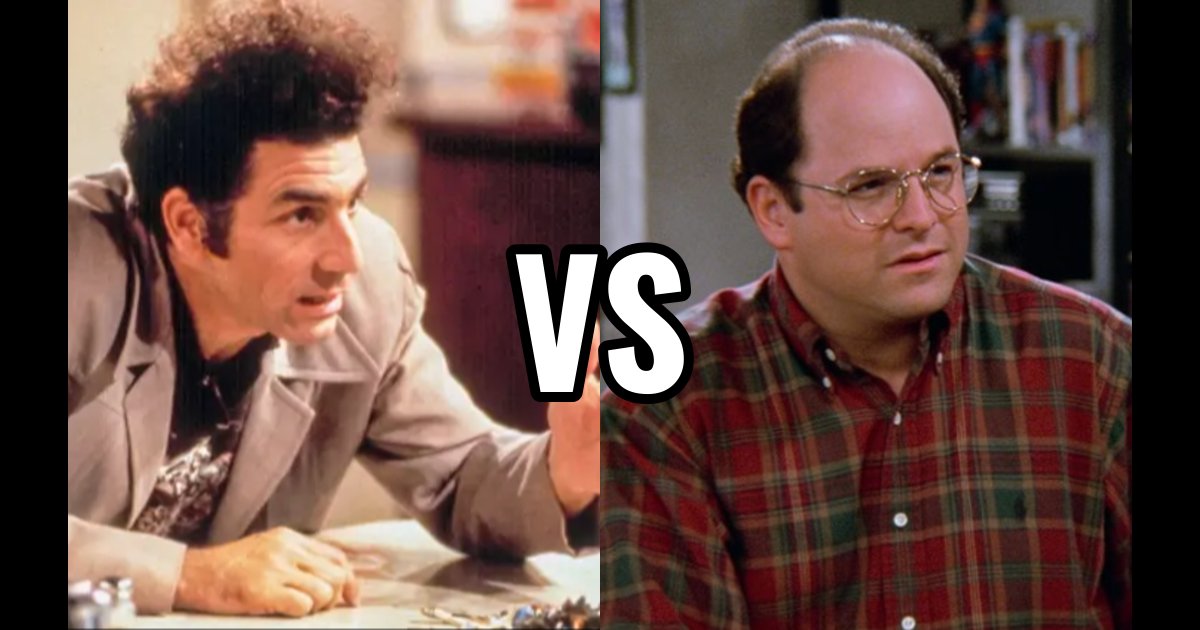 Cosmo Kramer (Seinfeld) vs George Costanza (Seinfeld): Cosmo Kramer ...