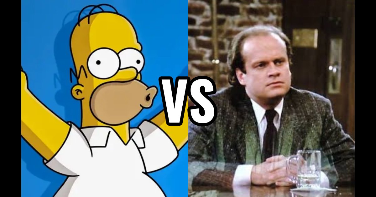 Frasier Crane (Cheers / Frasier) vs Homer Simpson (The Simpsons): Homer ...