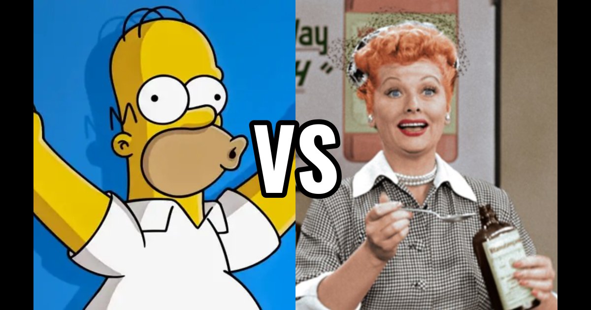 Homer Simpson (The Simpsons) vs Lucy Ricardo (I Love Lucy): Fans Are Split