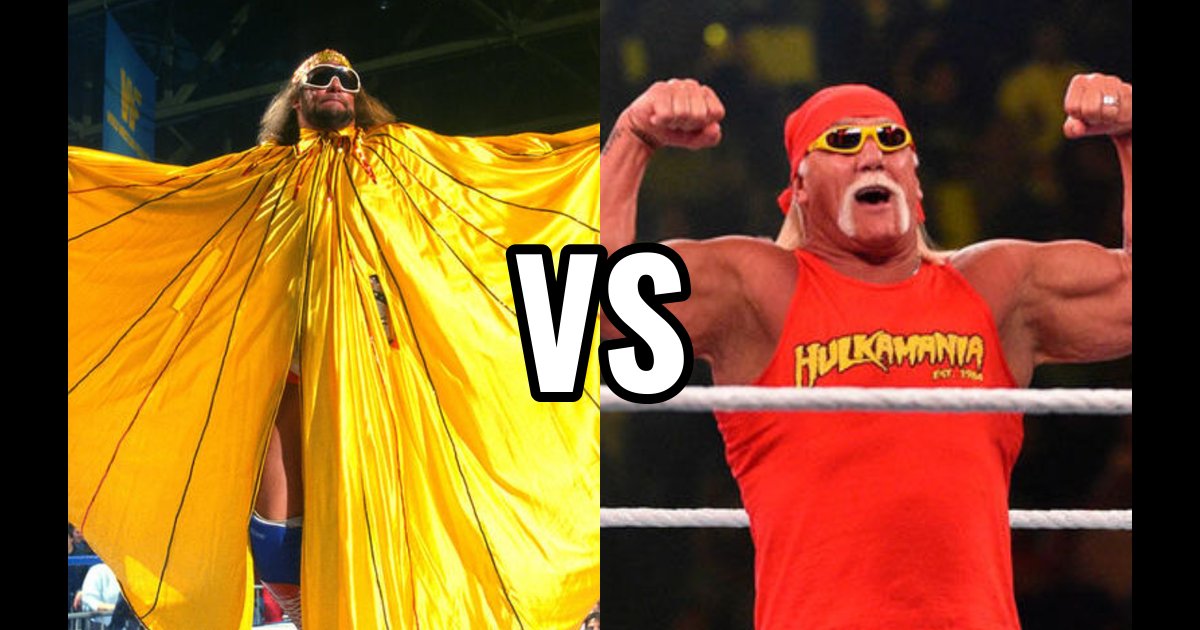 Hulk Hogan vs Macho Man Randy Savage: Hulk Hogan Leads