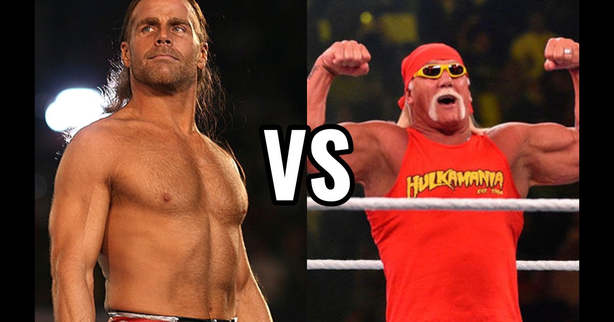 Hulk Hogan vs Shawn Michaels: Hulk Hogan Leads