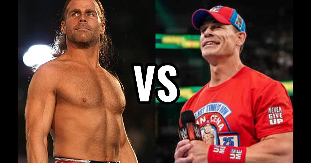 John Cena vs Shawn Michaels: John Cena Leads