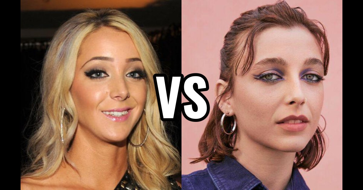 Emma Chamberlain vs Jenna Marbles (Jenna Mourey): Jenna Marbles (Jenna ...