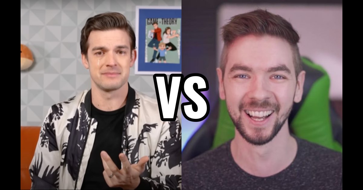 MatPat (Game Theory / Film Theory) vs Jacksepticeye (Seán McLoughlin ...