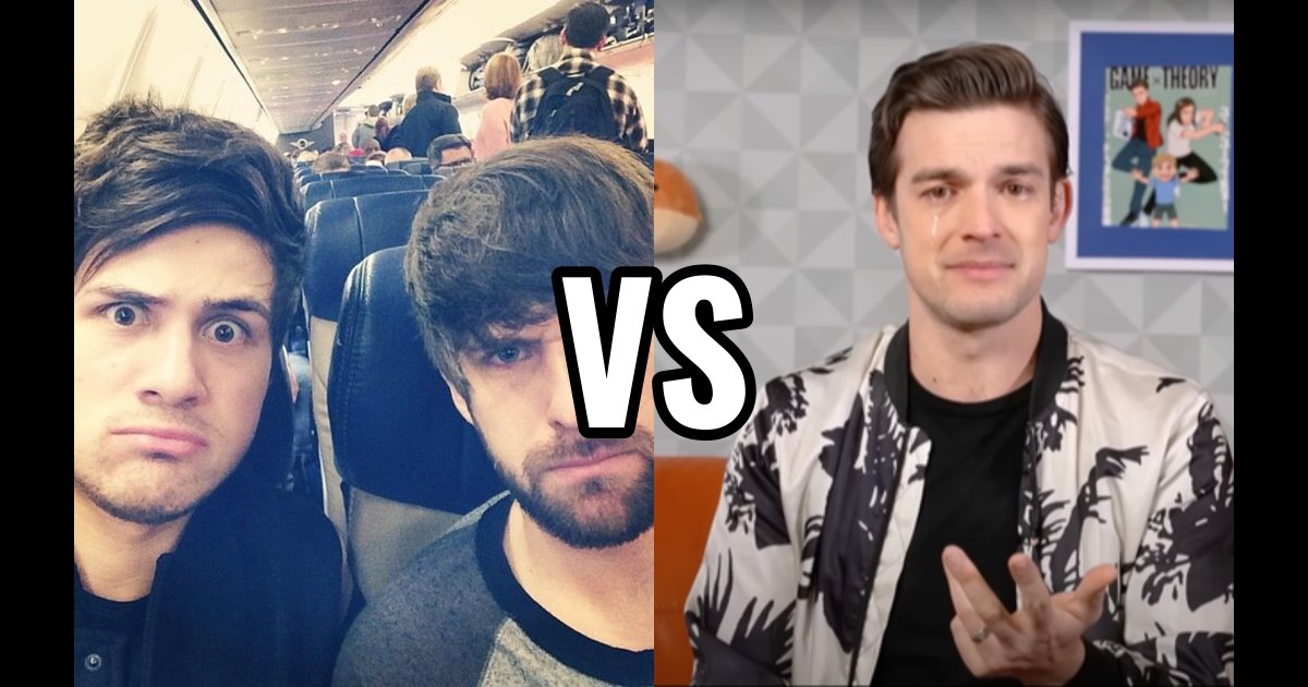 MatPat (Game Theory / Film Theory) vs Smosh (Ian Hecox & Anthony ...