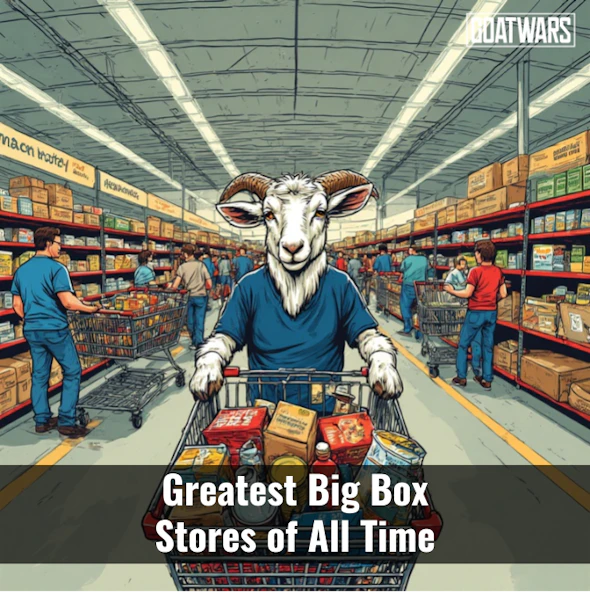 The Official GOAT List: Ranking the Greatest Big Box Stores of All Time